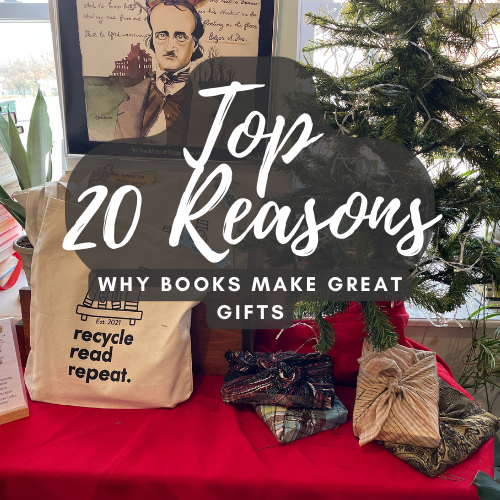 20 Reasons Why Books are Great Gifts - Recycle Read Repeat