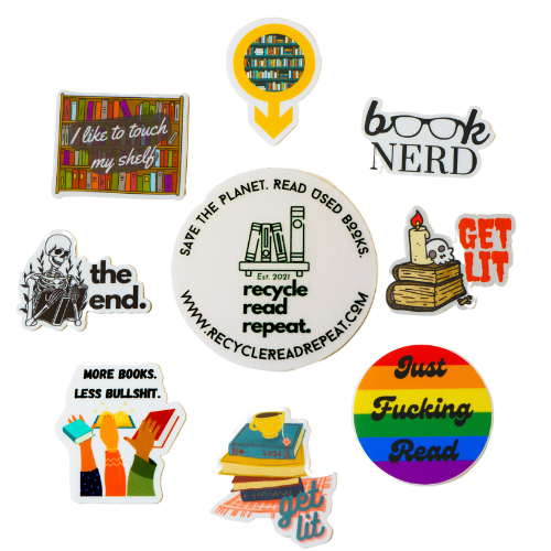 Stickers - Recycle Read Repeat